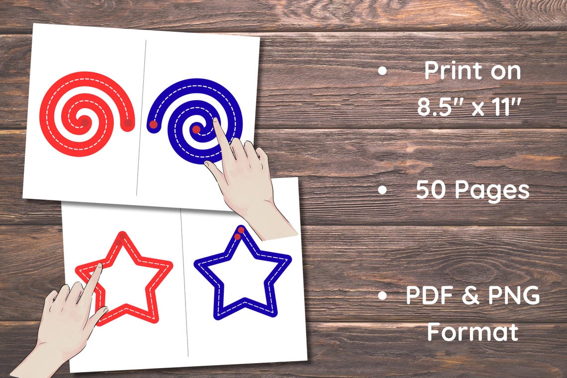 Neuro Gym Worksheets, Dual Hand Tracing Worksheets, Bilateral ...