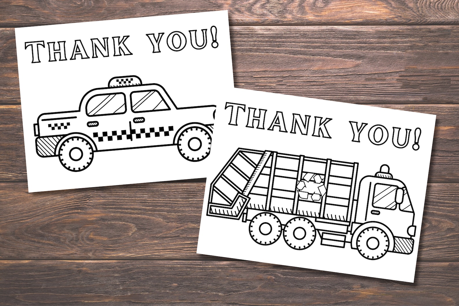 Printable Thank You Card for Community Workers Thank You Coloring Card ...