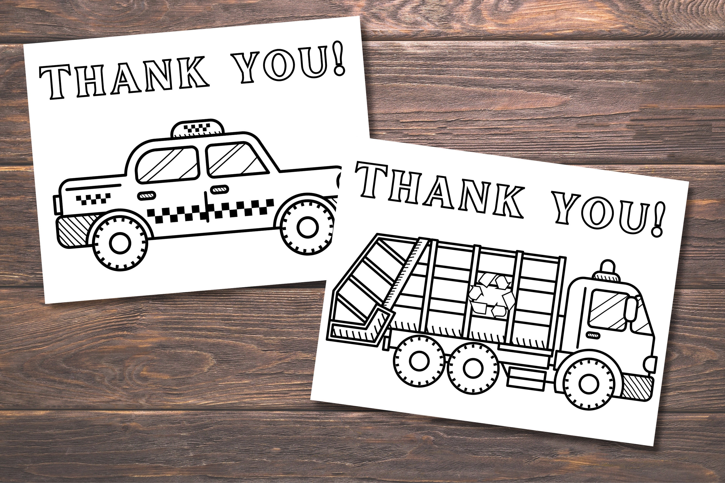 Printable Thank You Card for Community Workers Thank You Coloring Card ...