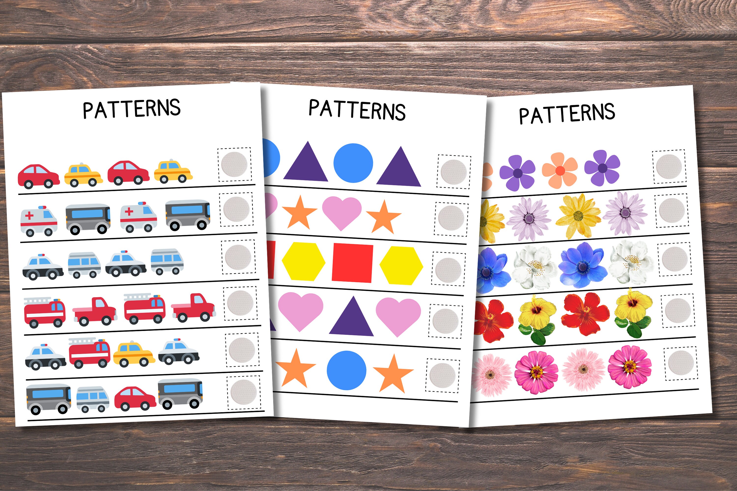 Printable DIY Toddler Binder Book, Learning Book, Busy Book ...
