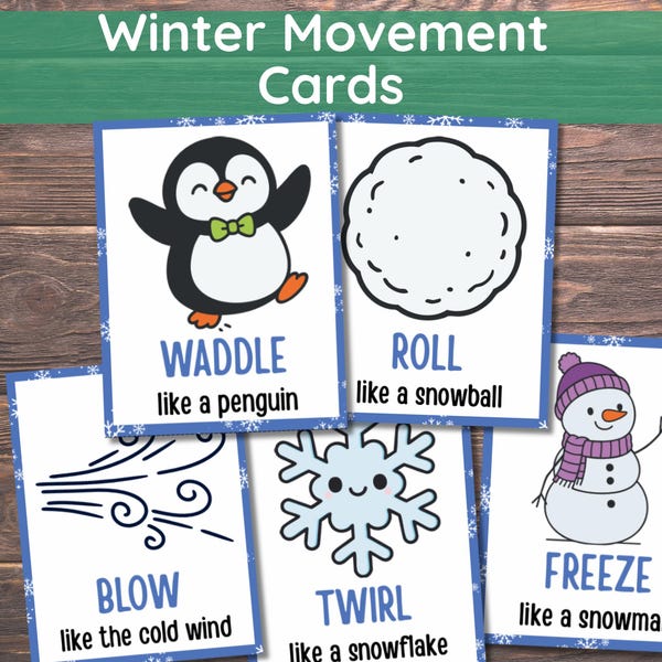Winter Cards - Etsy