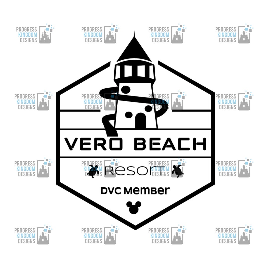 DVC Member Decal for Vero Beach Resort, DVC Member SVG File for Cricut ...