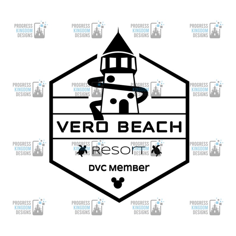 DVC Member Decal for Vero Beach Resort, DVC Member SVG File for Cricut ...