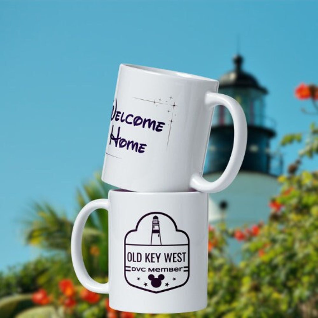 DVC Member Welcome Home Old Key West Resort Ceramic Coffee Mug 11oz or ...