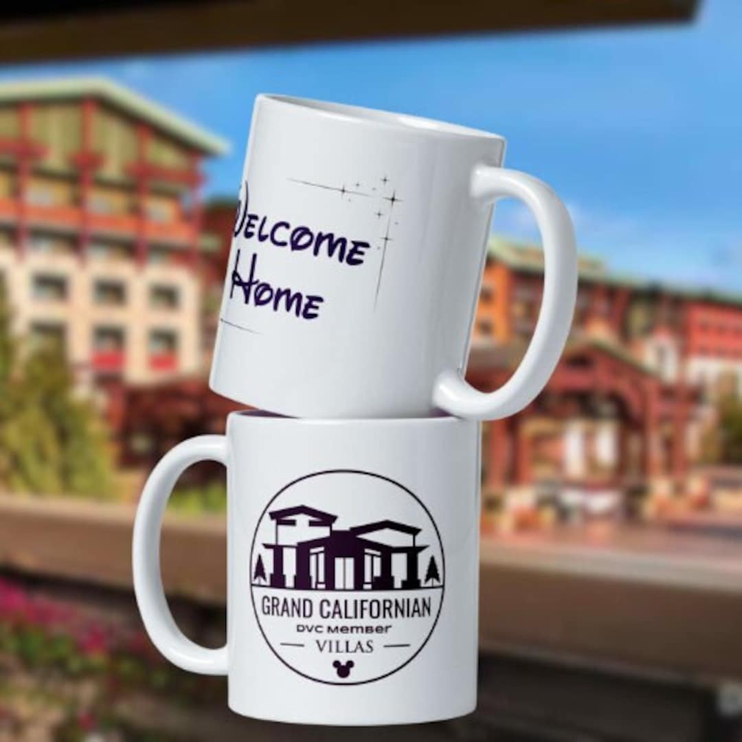 DVC Member | Welcome Home | Grand Californian Resort Villas | Ceramic ...