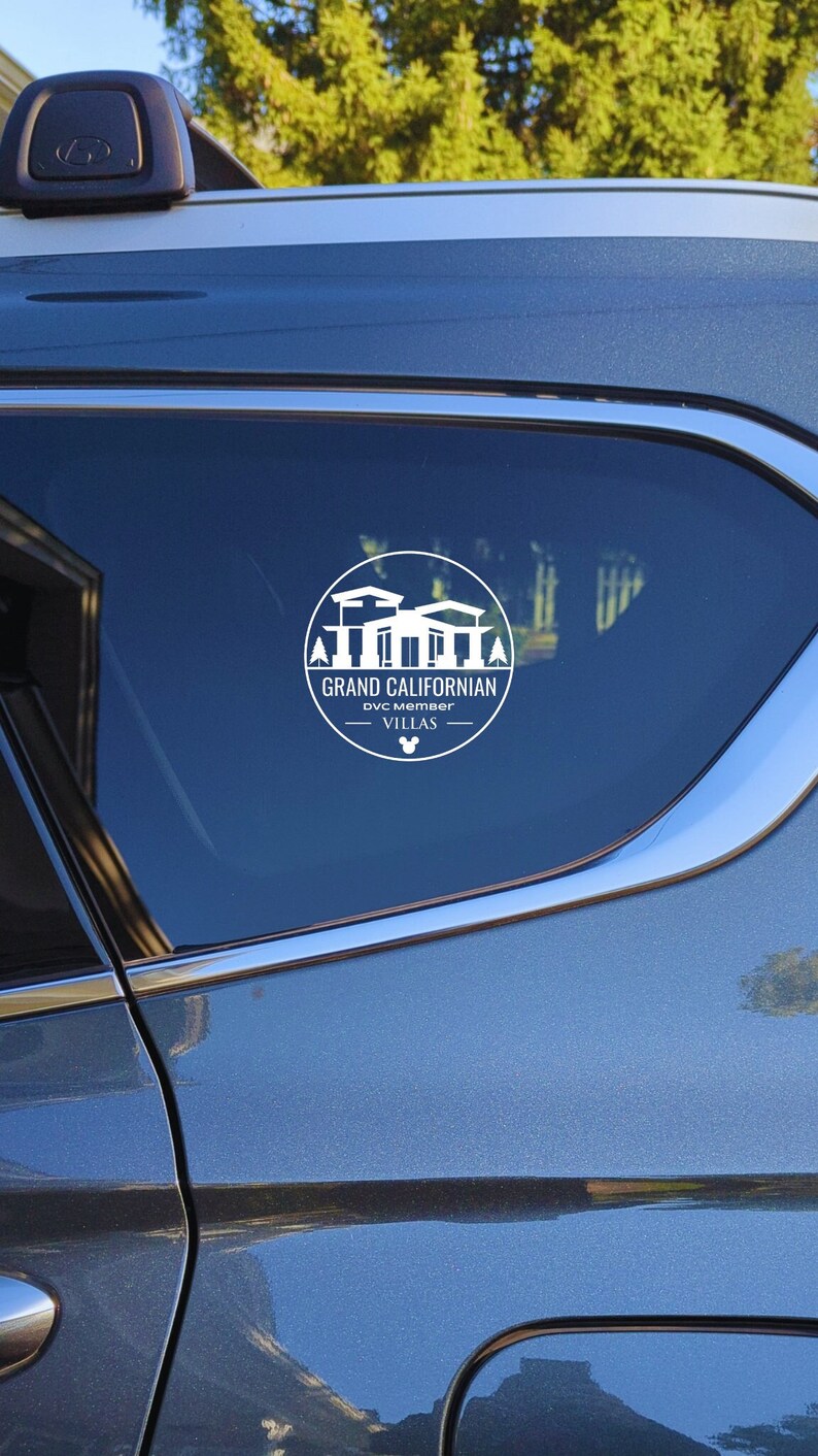 DVC Member Decal for Grand Californian Resort, DVC Member SVG File for ...