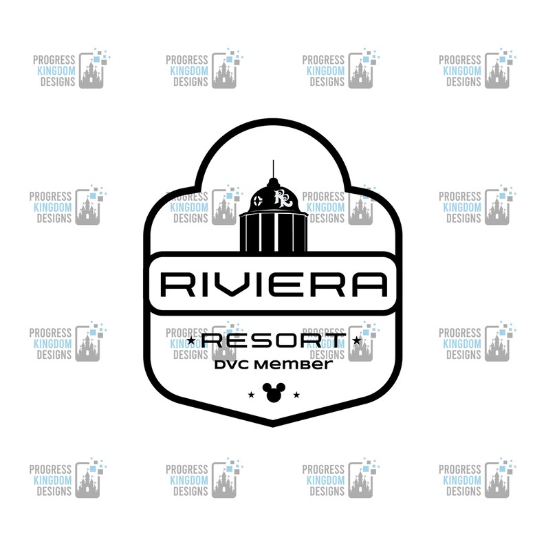 DVC Member Decal for Riviera Resort, DVC Member SVG File for Cricut - Etsy