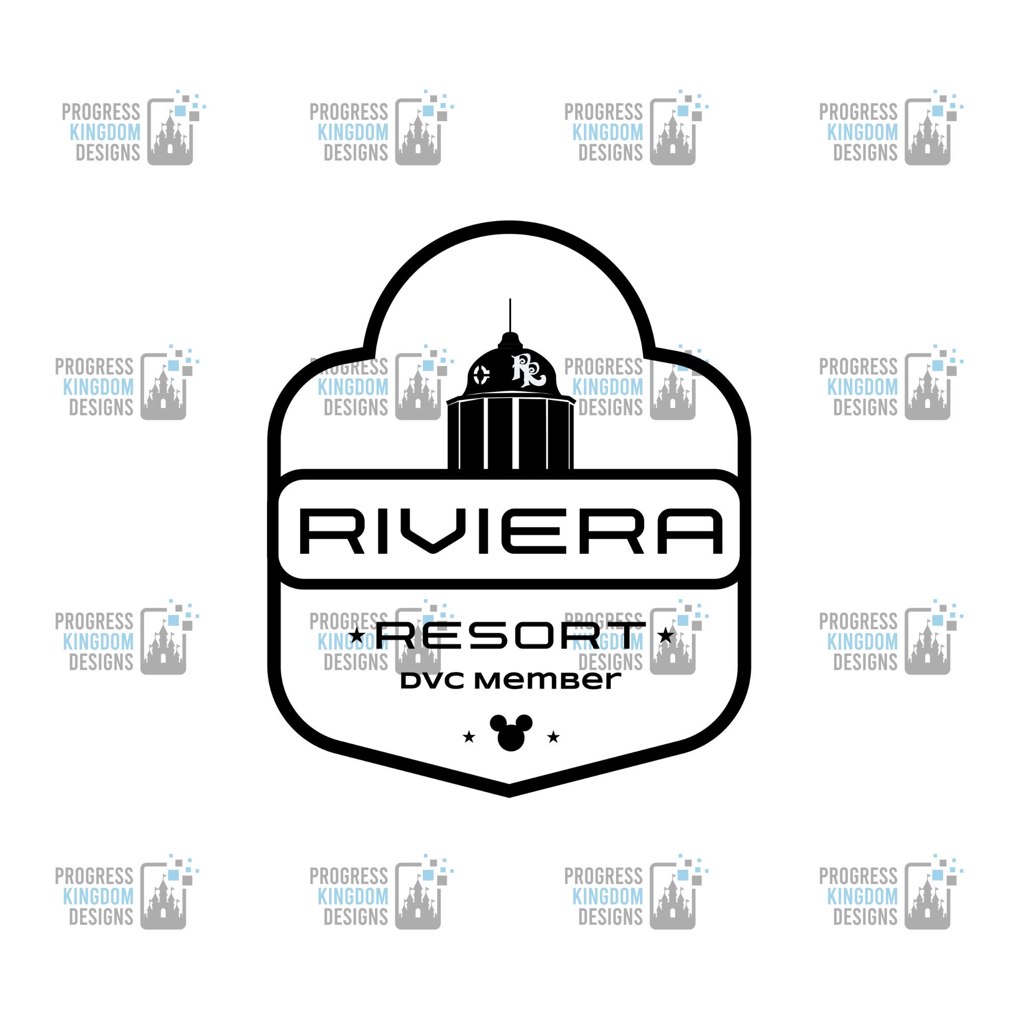 DVC Member Decal for Riviera Resort DVC Member SVG File for - Etsy