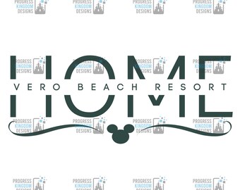 DVC Member Decal for Vero Beach Resort, DVC Member SVG File for Cricut ...