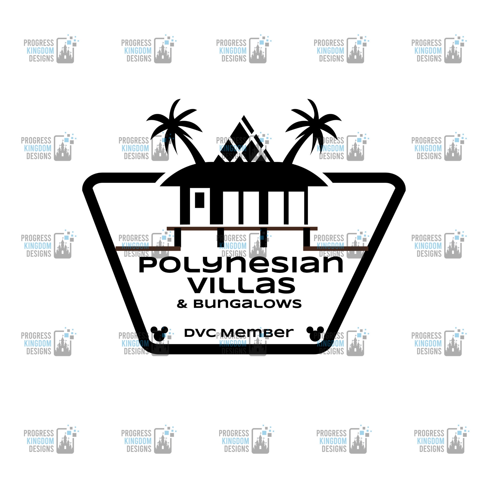DVC Member Decal for Polynesian Resort,svg File for Cricut - Etsy