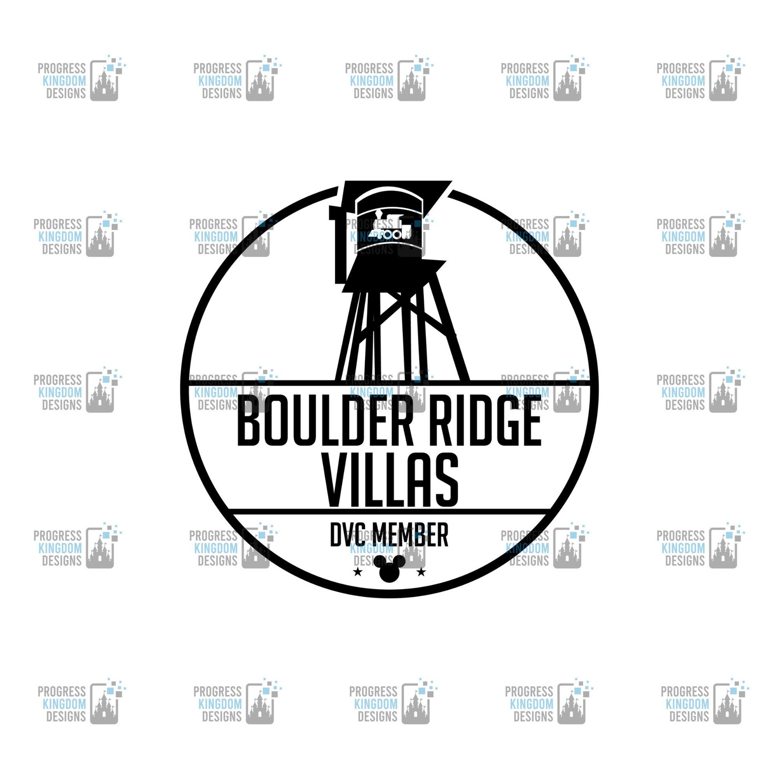DVC Member Decal for Boulder Ridge Villas DVC Member SVG File - Etsy