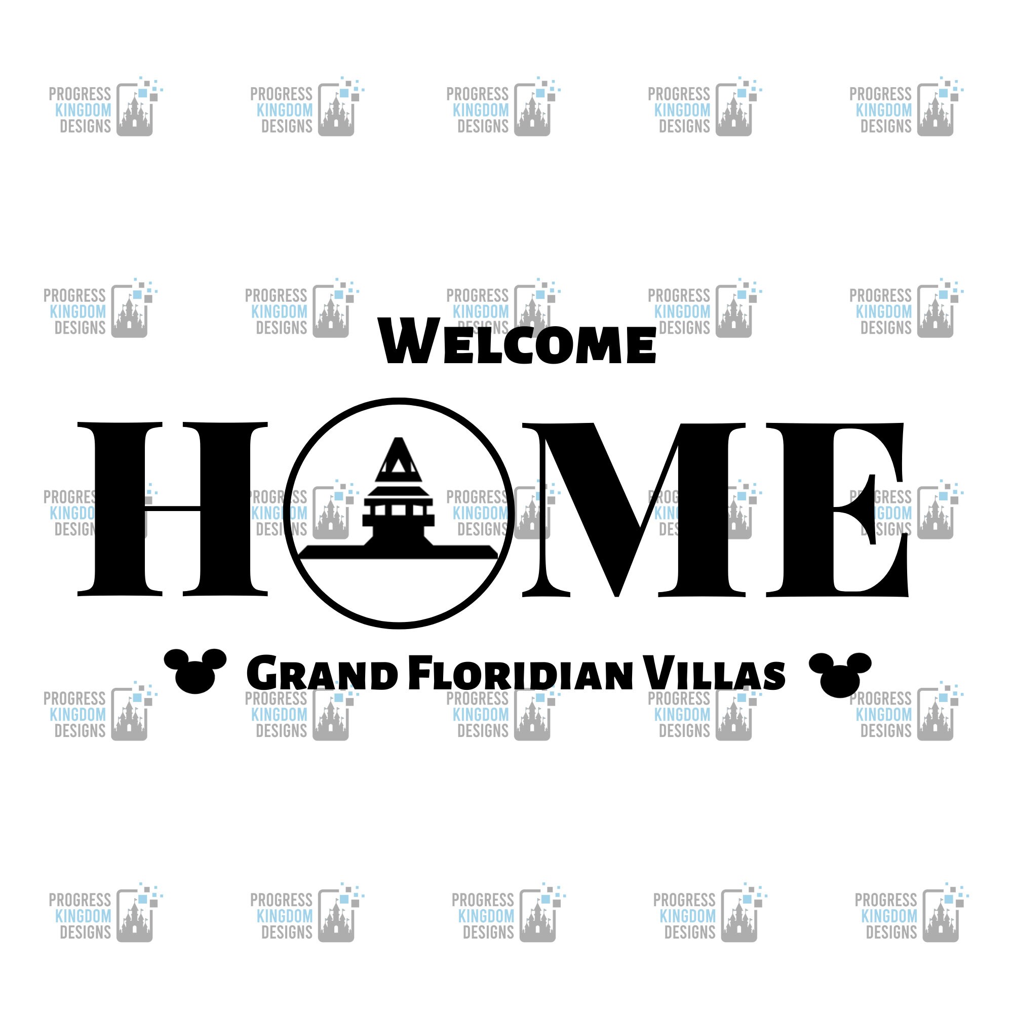 DVC Welcome Home Decal for Grand Floridian Resort,svg File for Cricut ...
