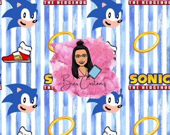 Sonic Hedgehog Seamless File - Etsy