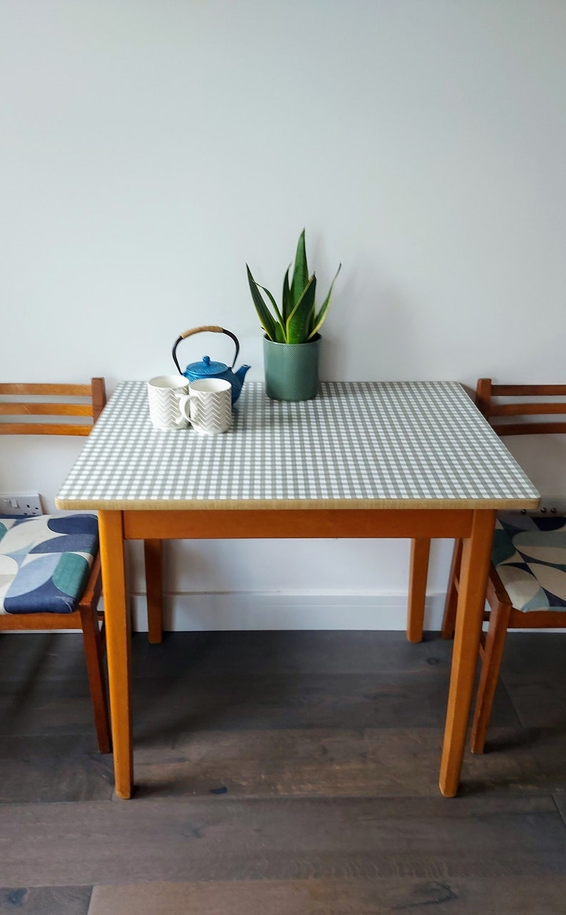 SOLD OUT Vintage Mid Century 1960s Formica Laminate Top Dining, Kitchen ...