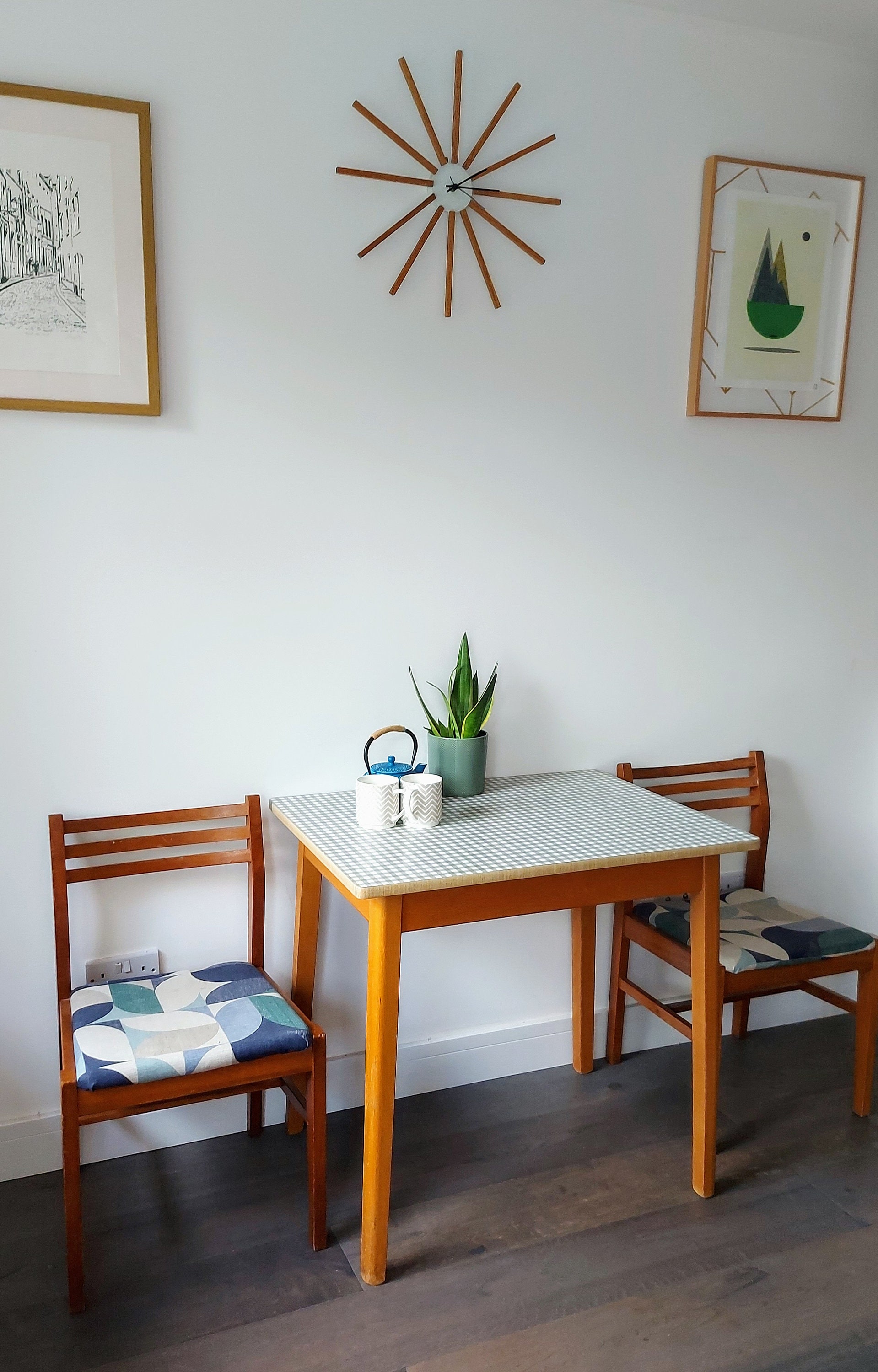 SOLD OUT Vintage Mid Century 1960s Formica Laminate Top Dining, Kitchen ...