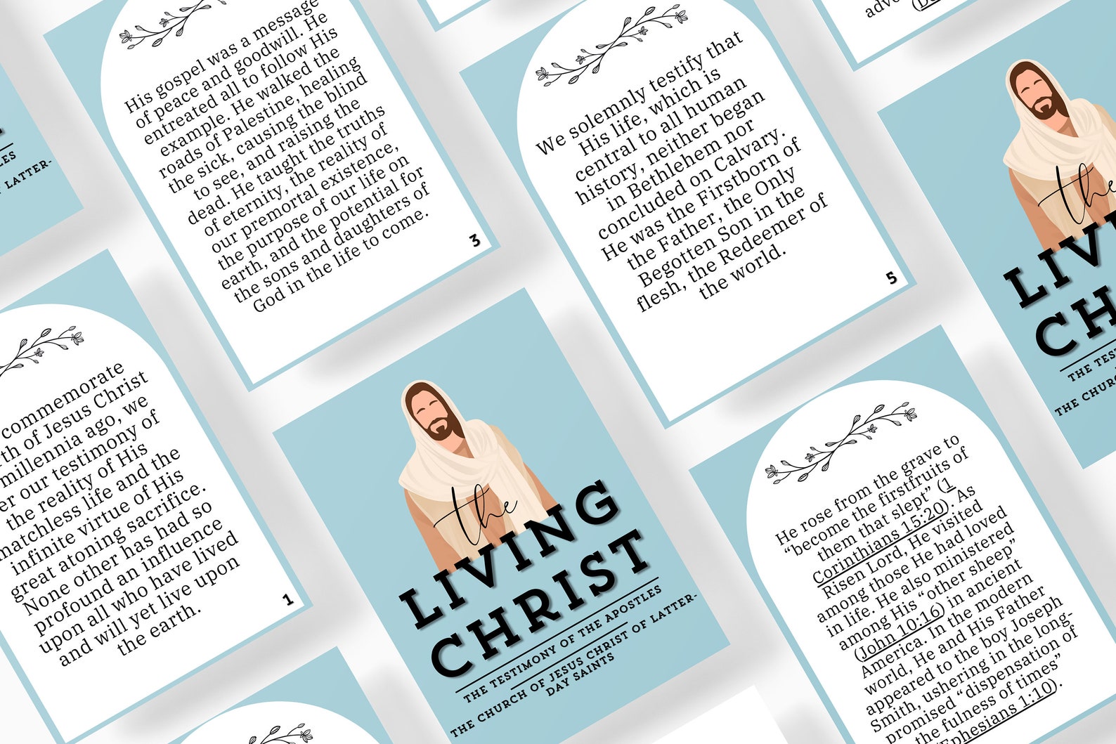 LDS Living Christ Memorization Kit - Etsy