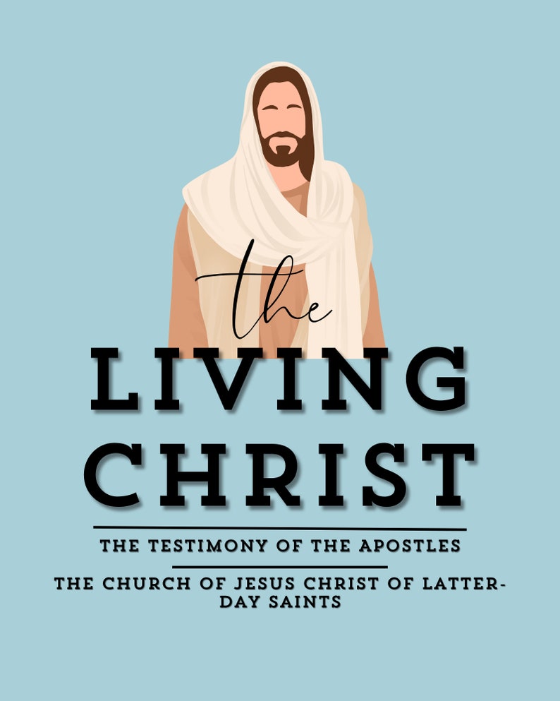 LDS Living Christ Memorization Kit - Etsy