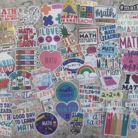 A4 Sticker Sheet Physics Vinyl Stickers - Science Astrology Exam Fan ...