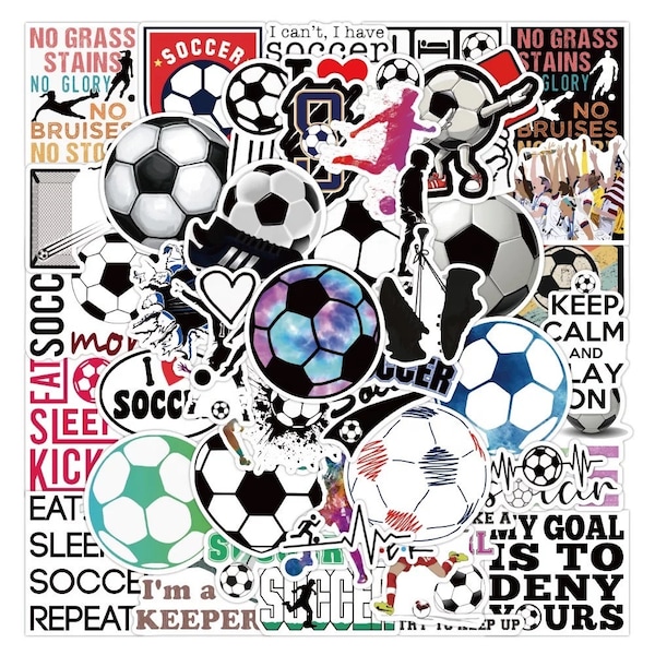 Soccer Stickers - Etsy
