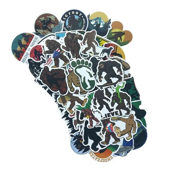 Big Foot Stickers - Etsy