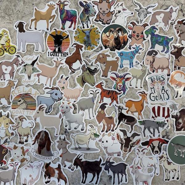 Goat Usa Stickers - Etsy