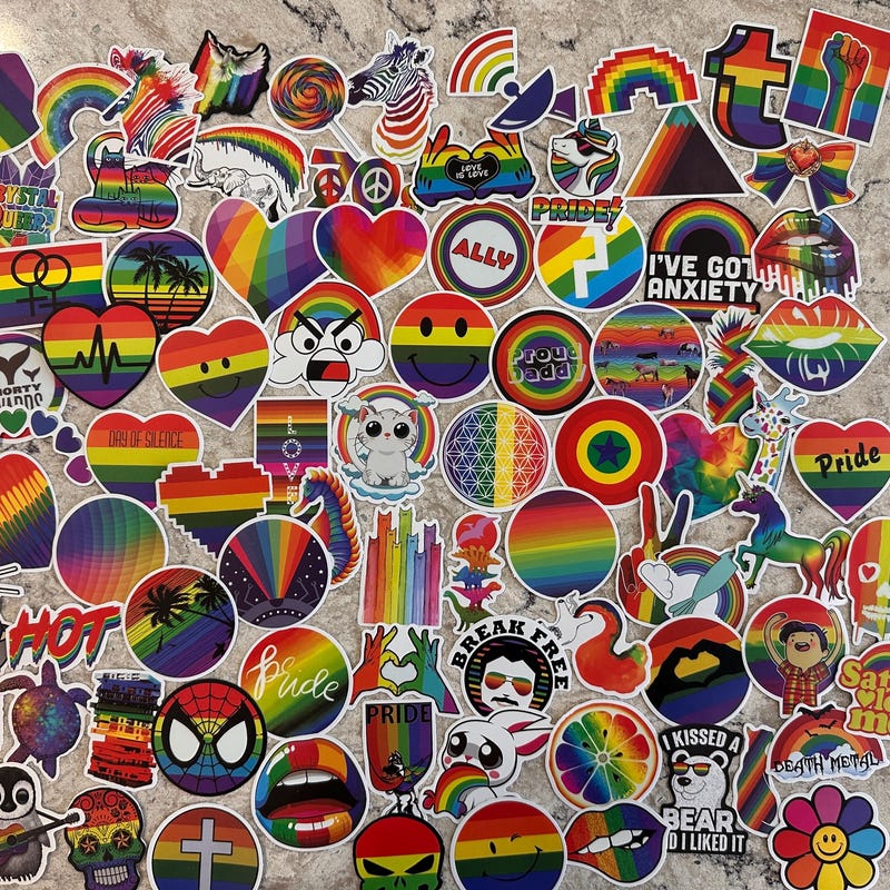 Pride Stickers - Etsy