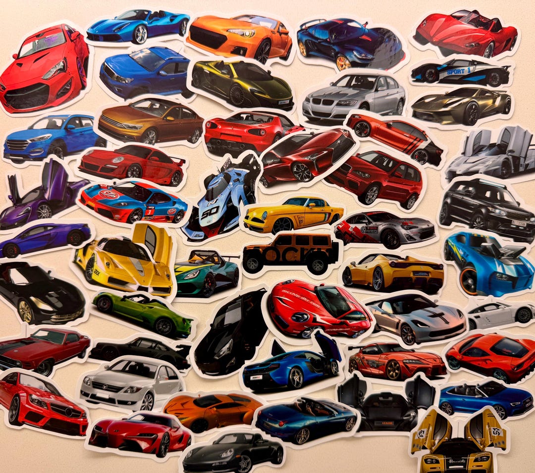 5-100 Fast and Fancy Car Stickers - Etsy