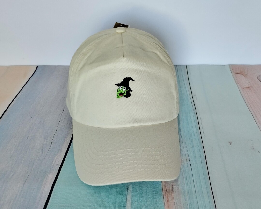 Witch | Machine Embroidery | Adjustable Baseball Cap | Twill Cotton ...