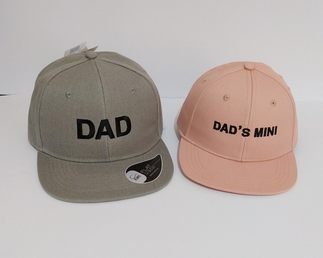 Papas Mini Papas Passende Hüte Set aus zwei Snapback-Mützen Für ...