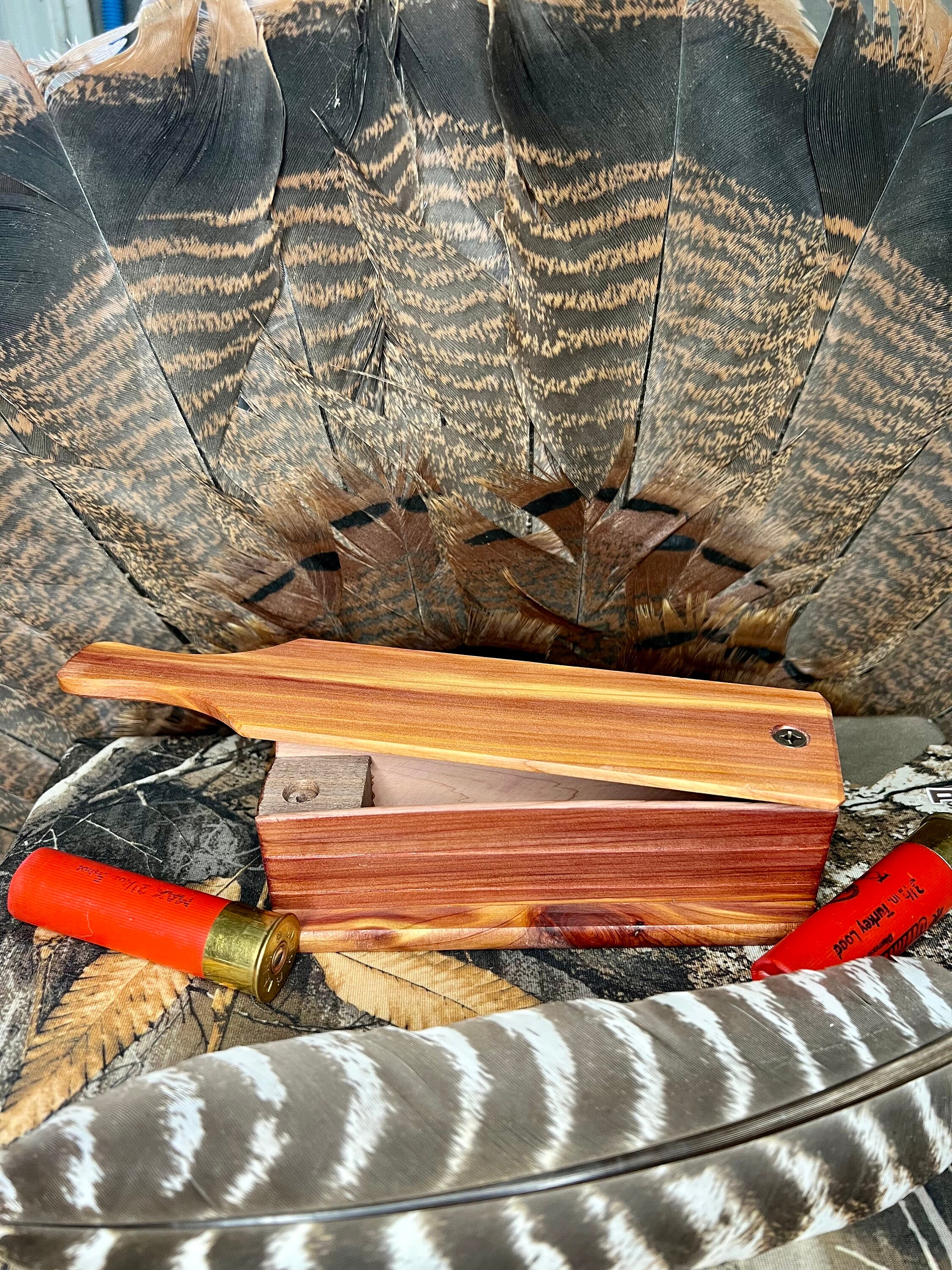 Turkey Call. Cedar Wood Box Call. Engraved Personalization Available ...