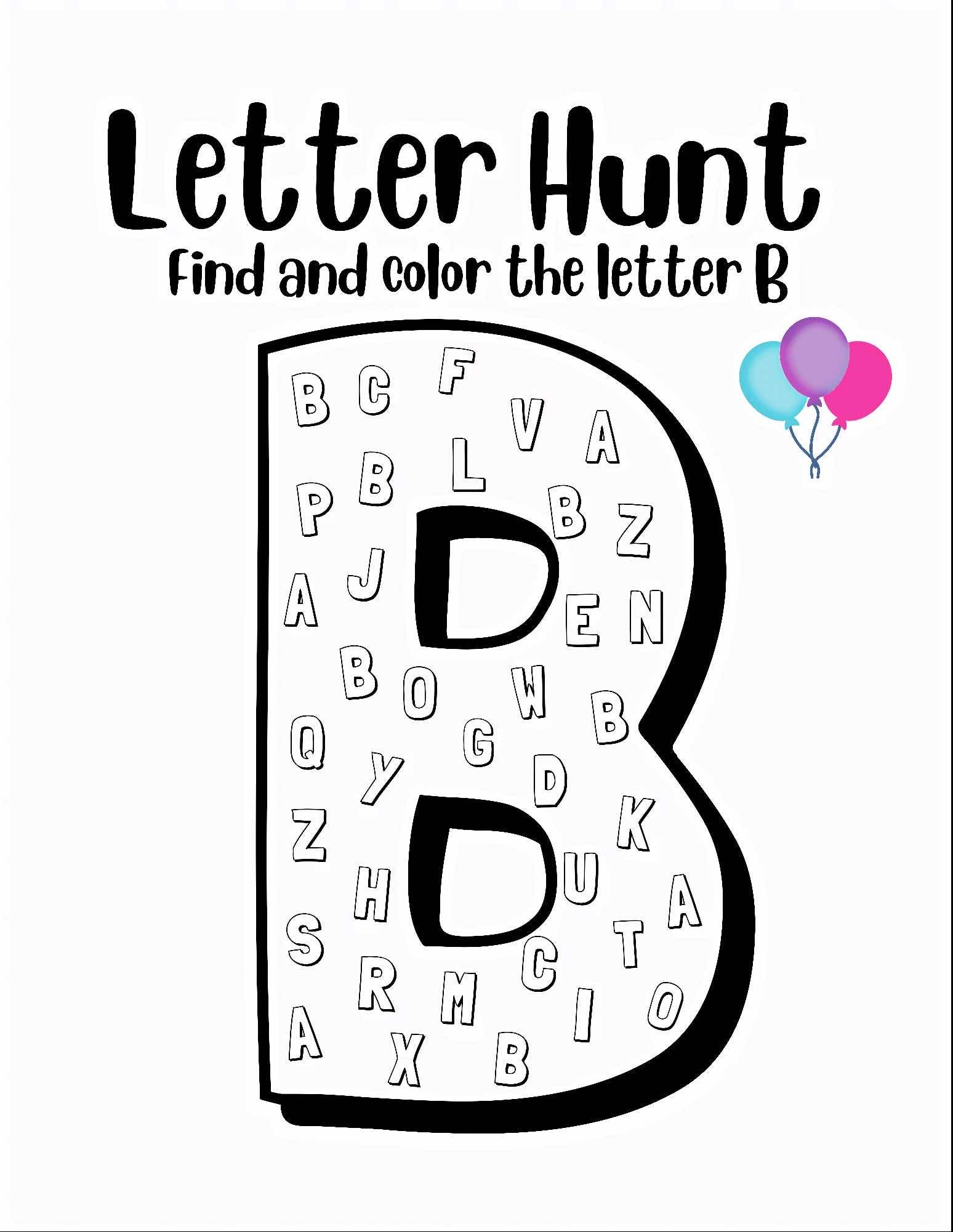 Letter Hunt Bundle! - Etsy