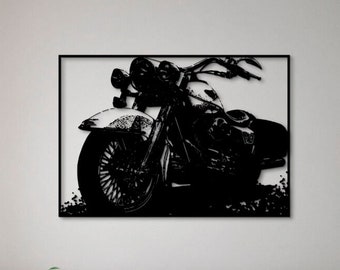 Cafe Racer Wall Art - Etsy