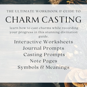Learn Charm Casting, Printable Divination Study Guide, Charm Casting ...