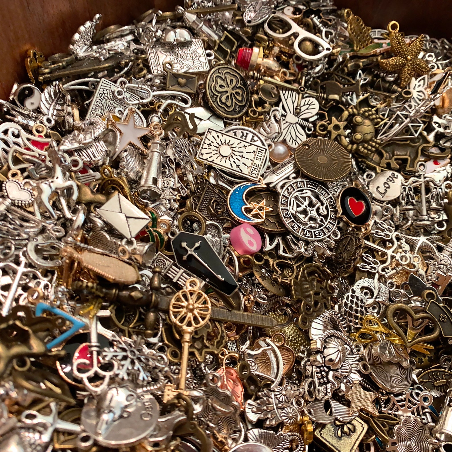 Divination Charms for Tarot Reading, Fortune Telling Trinkets ...