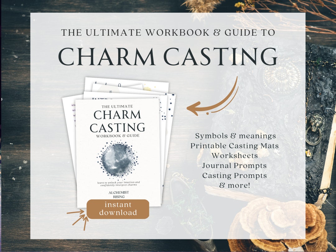Learn Charm Casting, Printable Divination Study Guide, Charm Casting ...