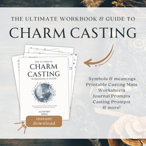 Learn Charm Casting, Printable Divination Study Guide, Charm Casting ...