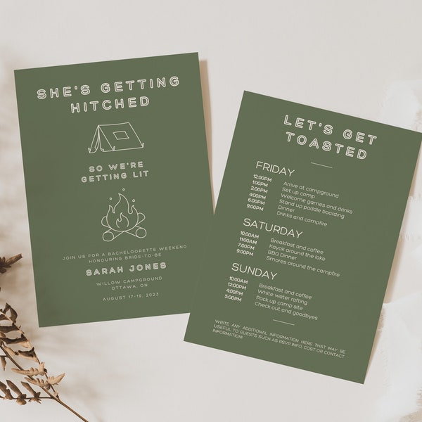 Get Toasted Bachelorette Invite - Etsy