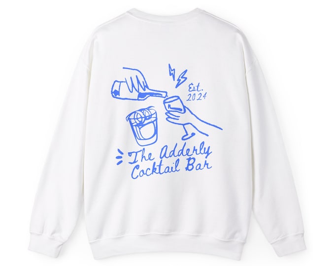 Custom Bachelorette Crewneck, Cocktail Bar Theme, Bachelorette ...