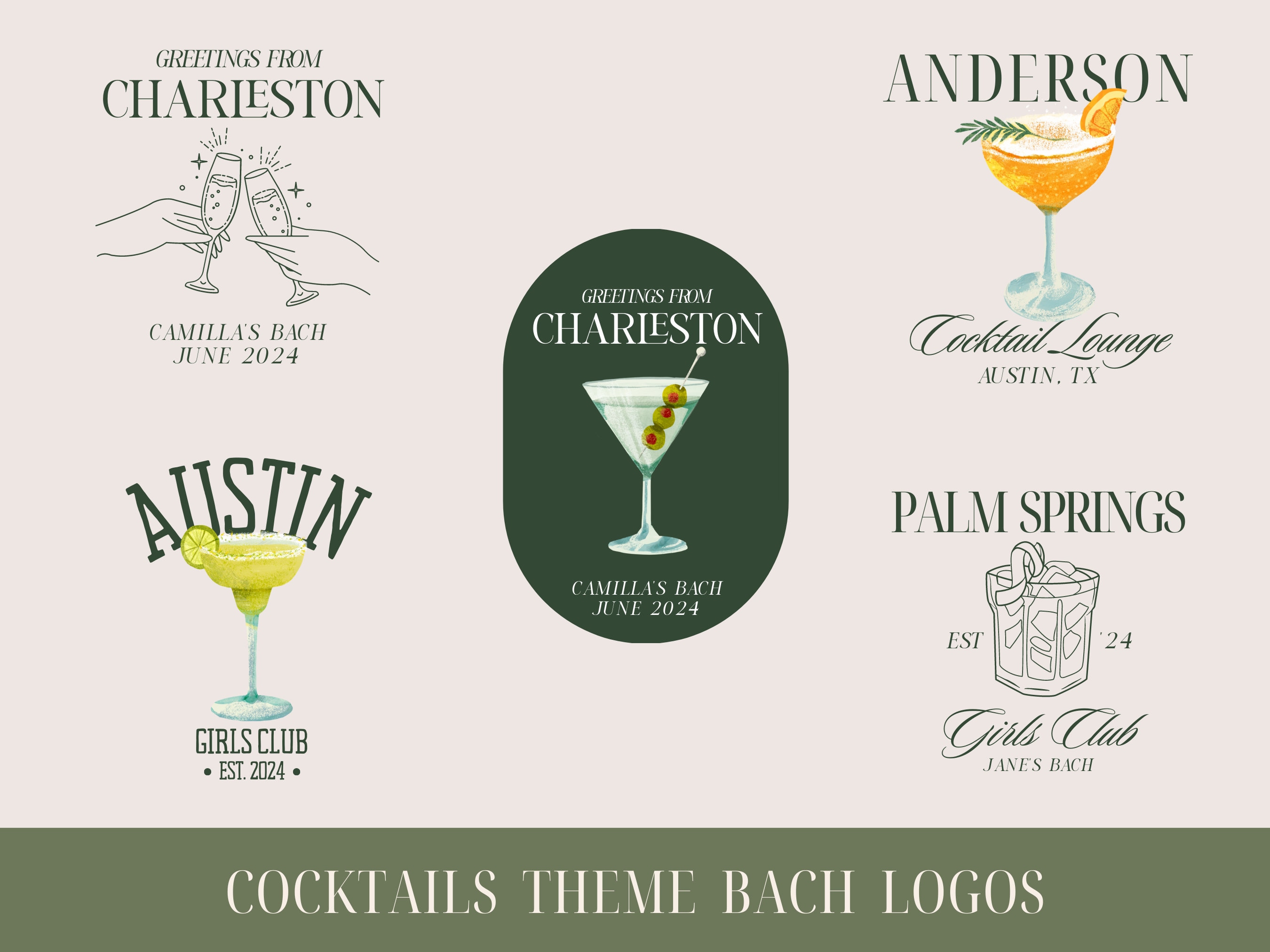 Cocktail Lounge Logo