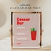 Caesar Bar Sign Ceasar Bar Template Bridal Shower Bloody - Etsy