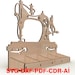 Sewing Machine Organizer Cut Files. Digitall Download. Svg-cdr-pdf-dxf ...