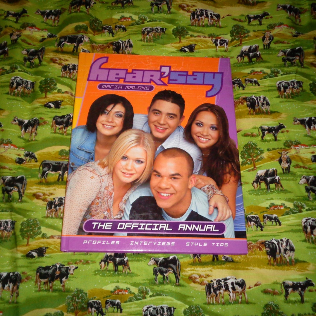 Rare Hear'say Official Annual Music Memorabilia Collectable Popstars ...