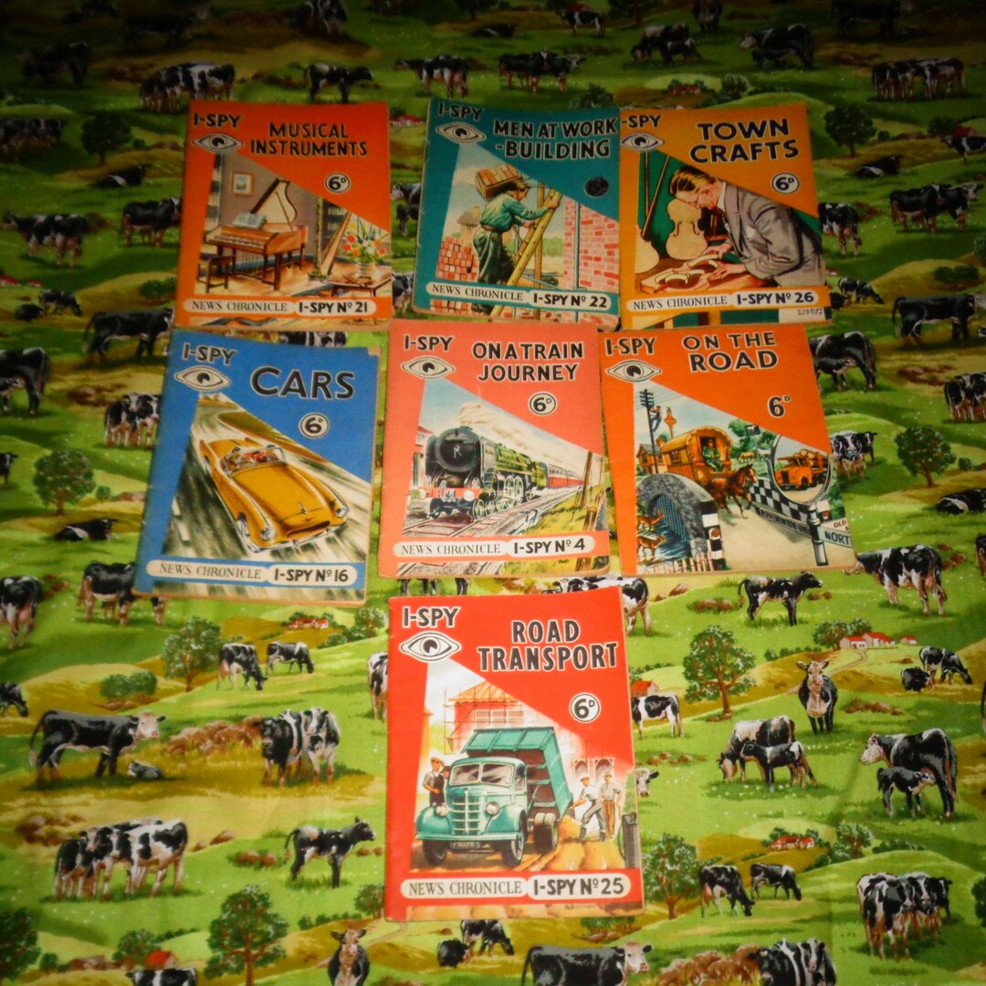 I spy Books Childrens Educational Mini Book Series Collectable Vintage i-spy-books-childrens-educational-mini-book-series-collectable-vintage