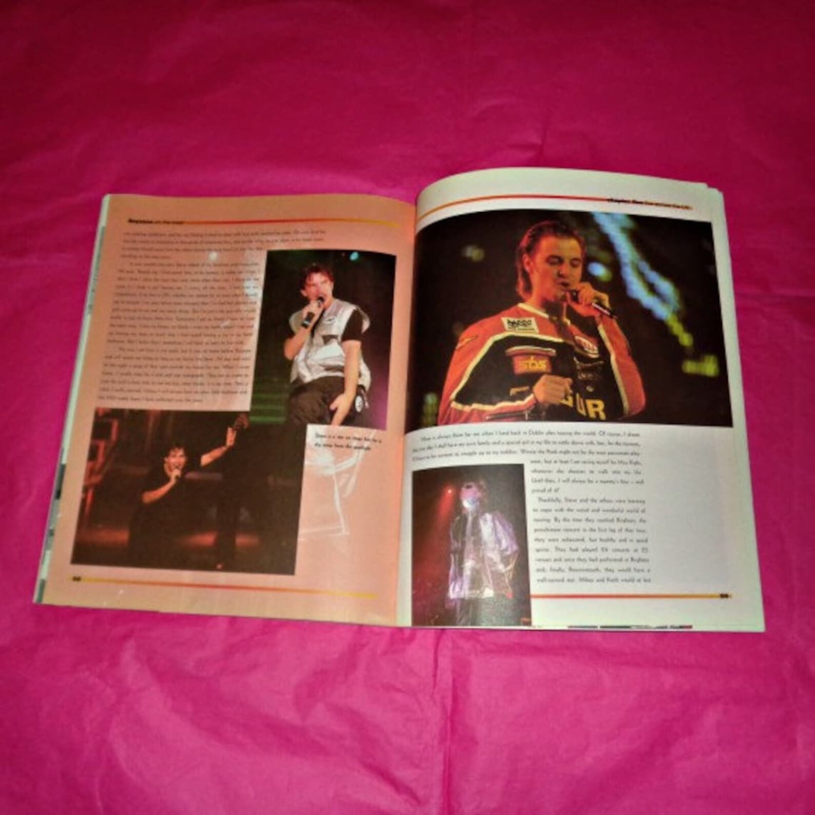 Boyzone Our Story and on the Road Paperback Book Music - Etsy