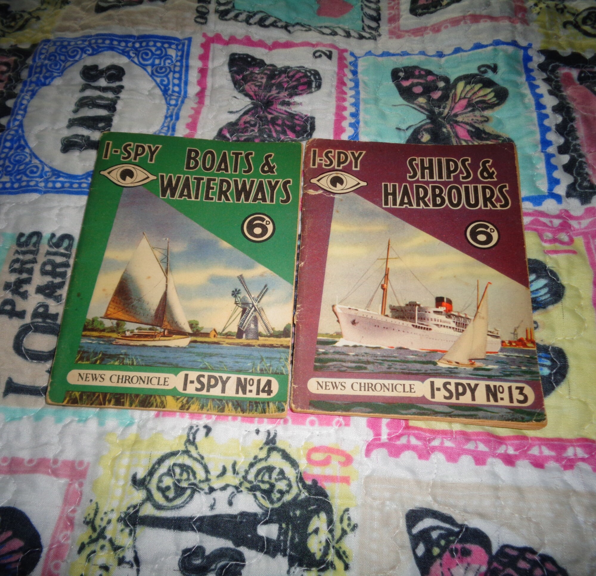 I-spy Books Childrens Educational Mini Book Series Collectable Vintage ...