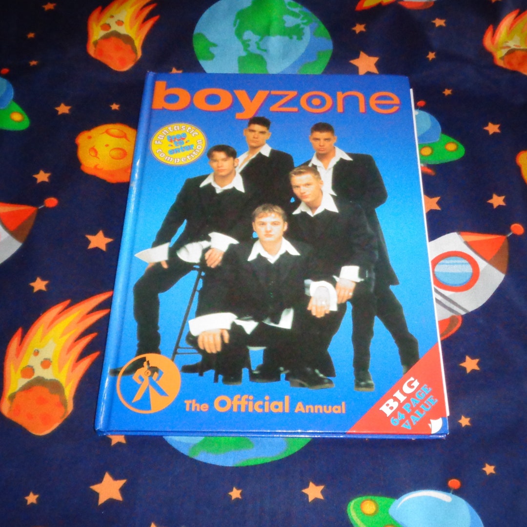 Boyzone Official 1997 First Annual Music Memorabilia Irish Pop - Etsy