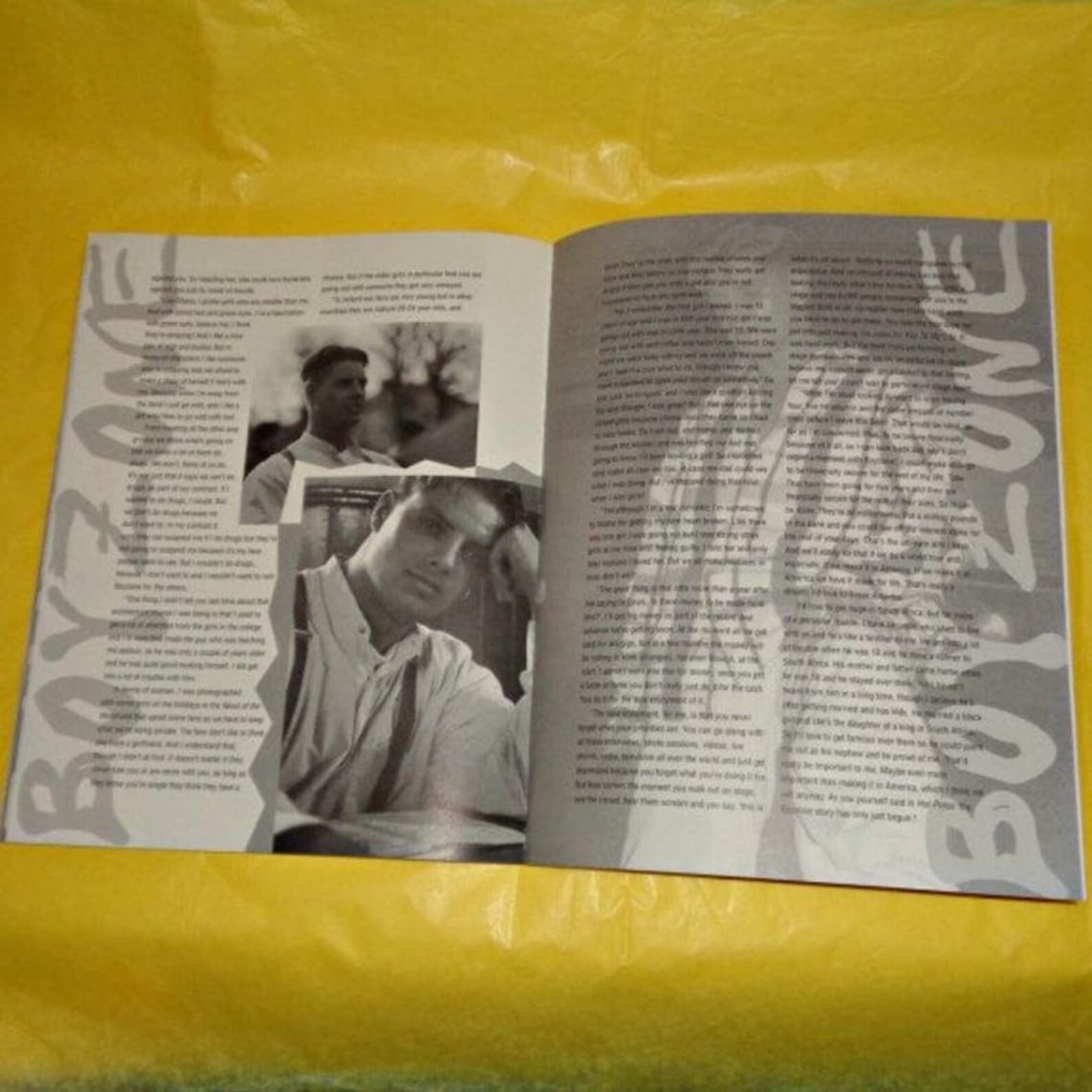 Boyzone Our Story and on the Road Paperback Book Music - Etsy