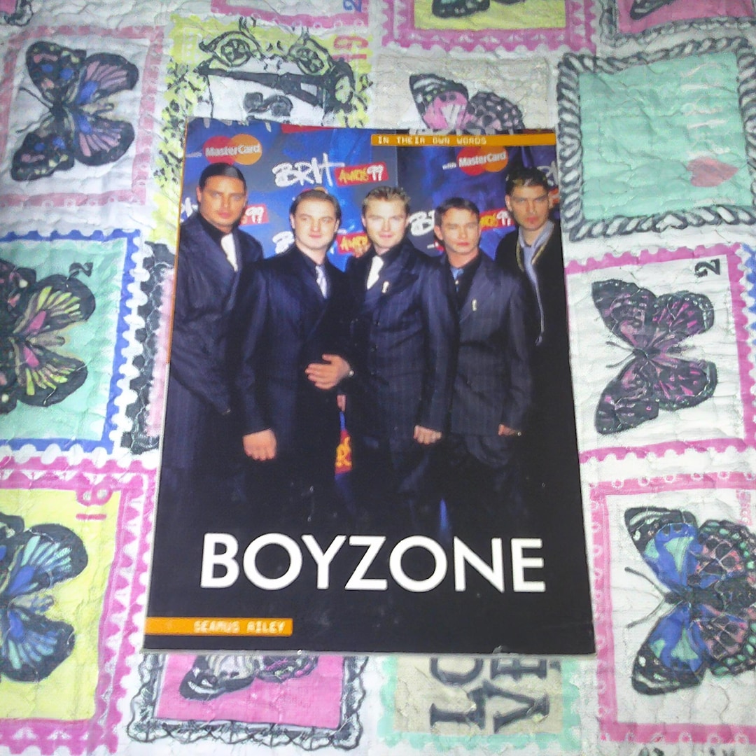 Boyzone in Their Own Words Book Music Memorabilia Collectable Irish ...