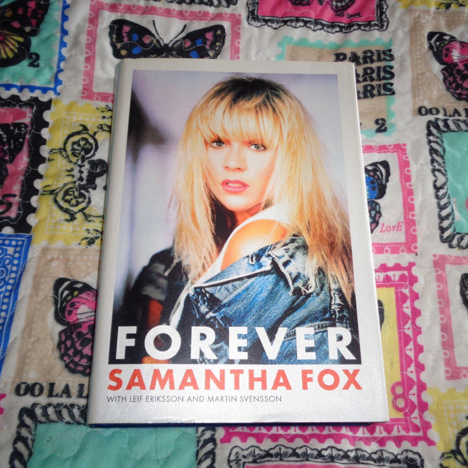 Rare Samantha Fox Forever Autobiography Music Memorabilia | Etsy