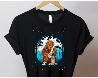 Bigfoot Weed Shirt - Etsy